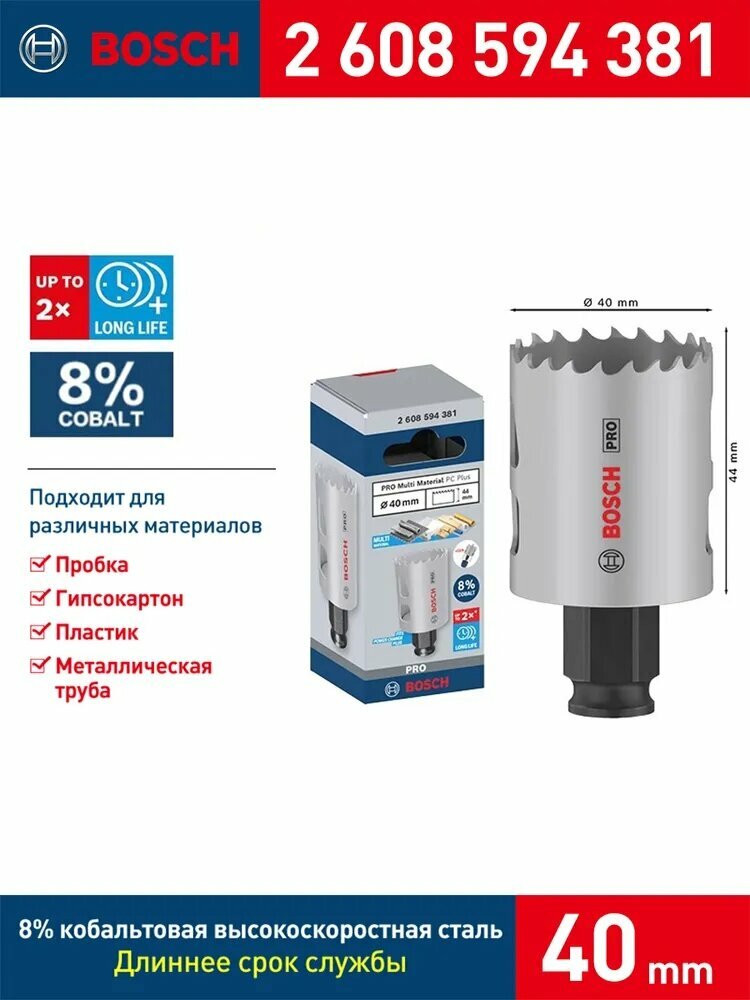 Аксессуары Bosch Серия Pro Профессиональная многоцелевая пила для отверстий