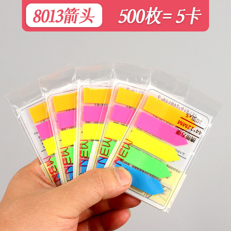 Индексные вкладки, наклейки, классификационные индикаторы, закладки, стикеры, записываемые маркеры для студентов, цветная флуоресцентная пленка, водонепроницаемые