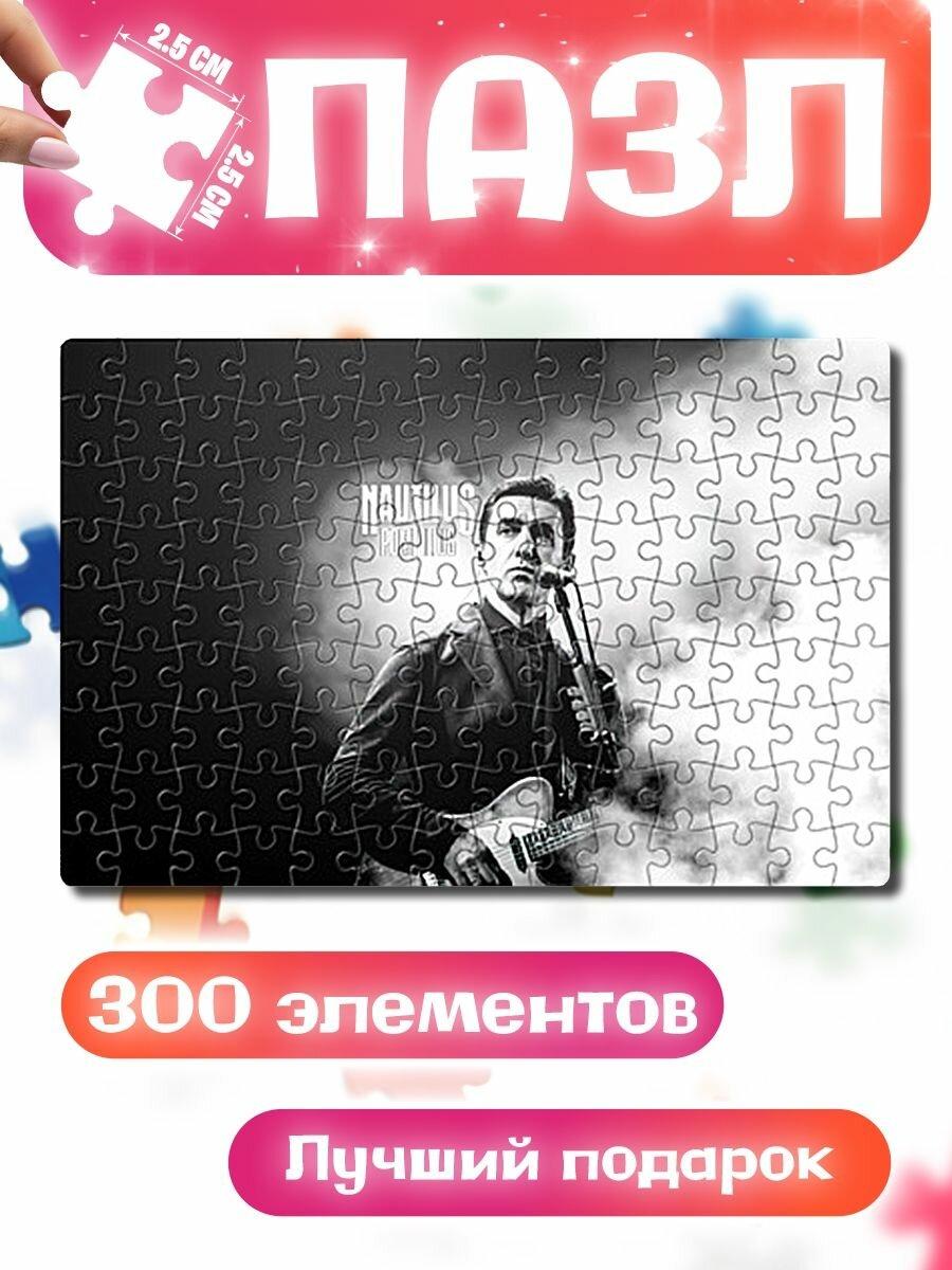 Пазлы для детей и взрослых Вячеслав Бутусов Наутилус Помпилиус