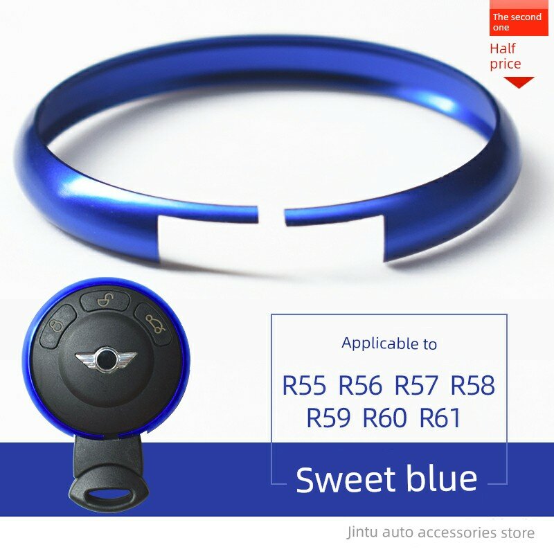Подходит для ключей R55R56R60, опционально брелок, металлический мини-брелок COOPER, брелок для ключей BMW синий