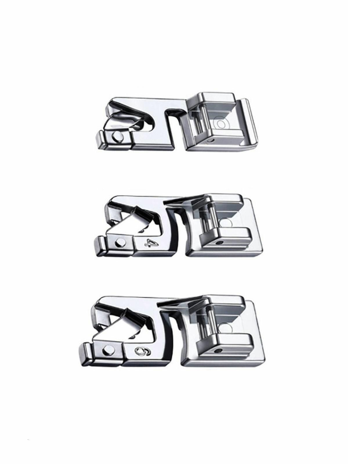 Металлические лапки для подгибки краев ткани 3мм 4мм 6мм