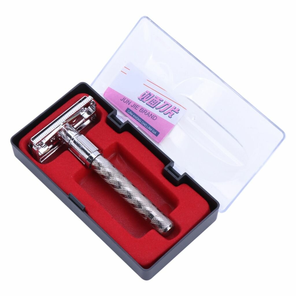 Держатель для безопасной бритвы с длинной ручкой