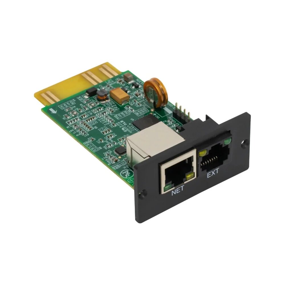 Модуль удаленного мониторинга SNR iDA-ST200P, для ИБП, черный, сталь