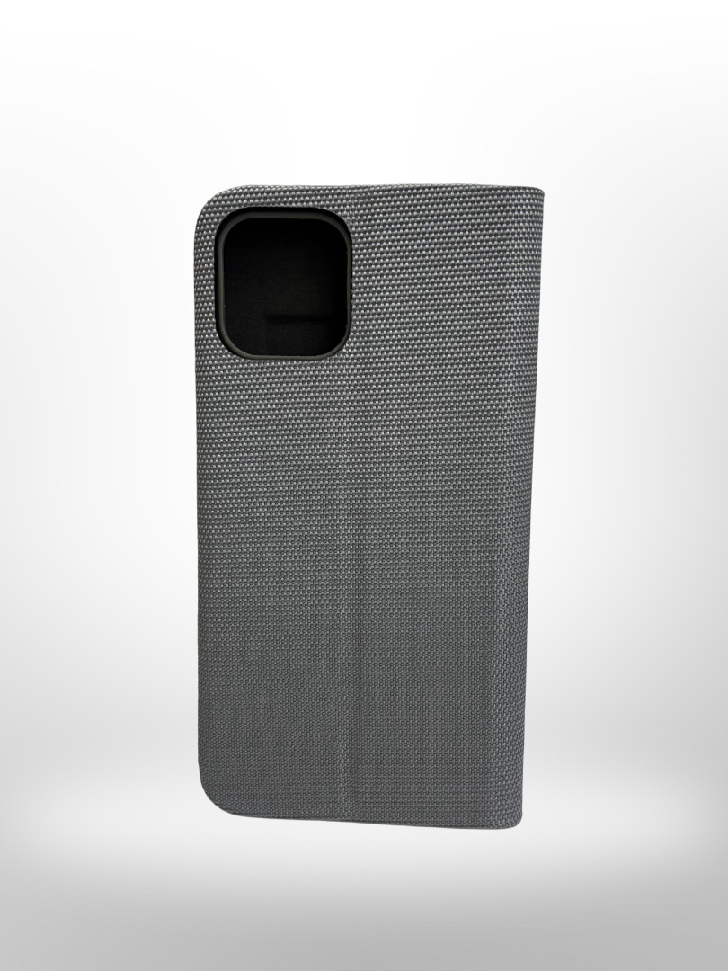 Защитный чехол-книга для телефона Iphone 11 Pro , Leather, серого цвета