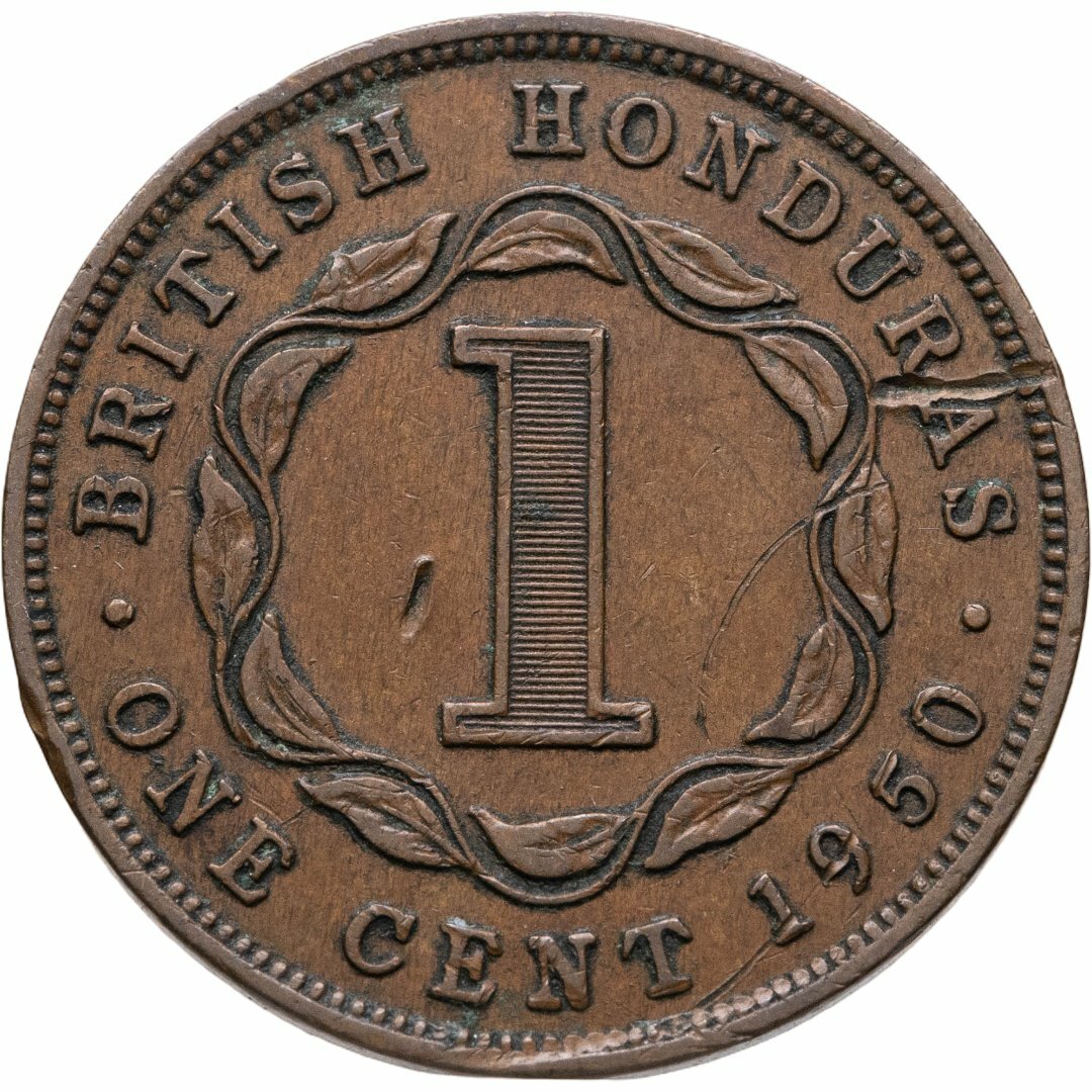 Британский Гондурас 1 цент (cent) 1950