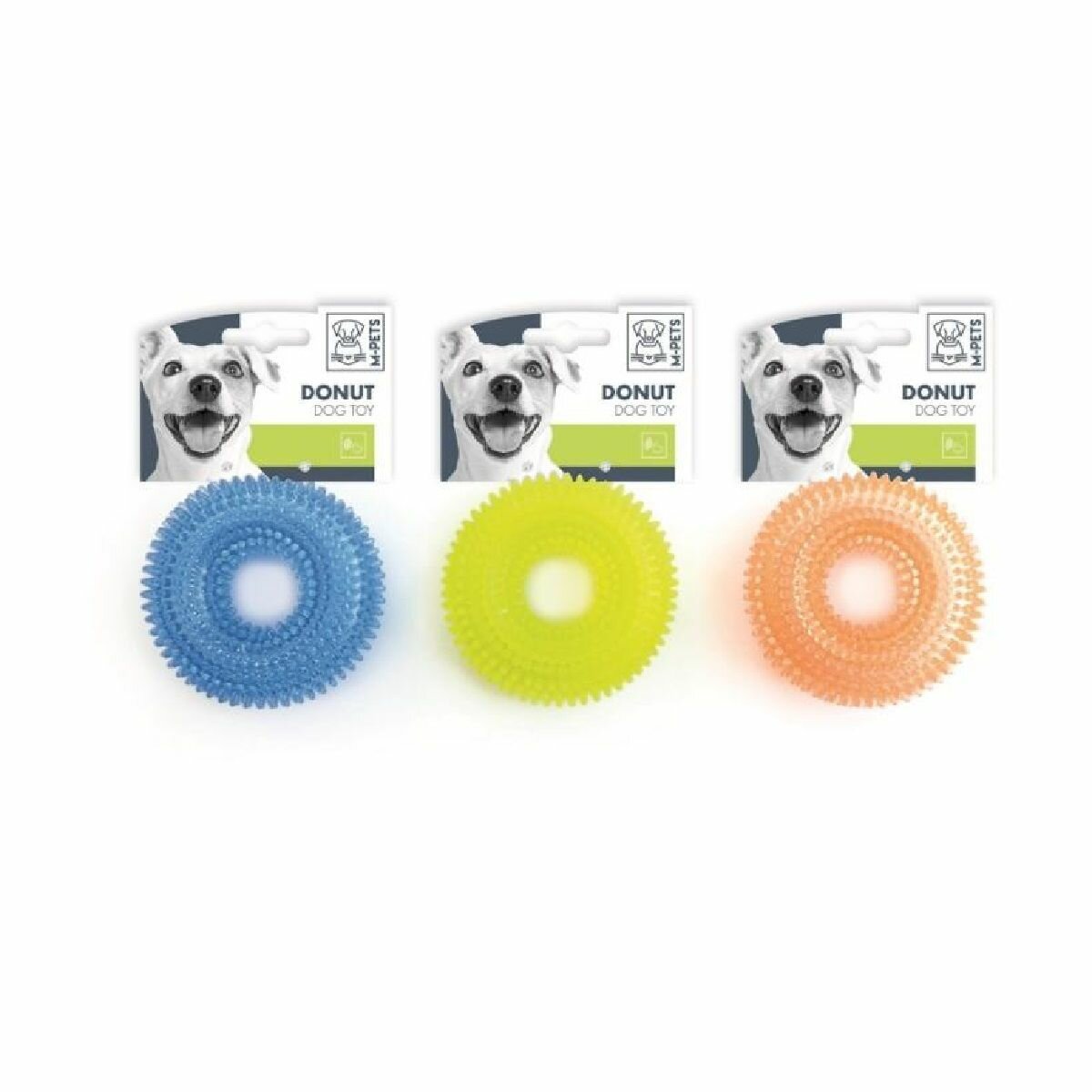 M-PETS Игрушка для щенков кольцо DONUT 9см