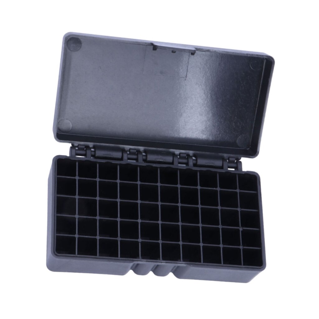 Тактически Коробка для боеприпасов на 50 патронов Коробка для переноски гильз с откидным верхом Коробка для переноски винтовочных патронов Чехол для переноски Простой в использовании