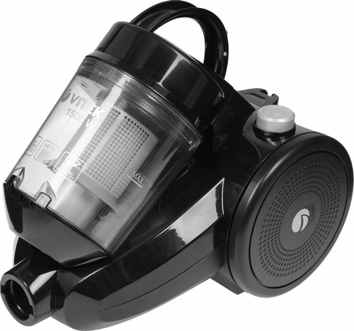 Пылесос VITEK Midnight VT-1839, сухая уборка, автоматическое сматывание, 1500Вт — фото 1