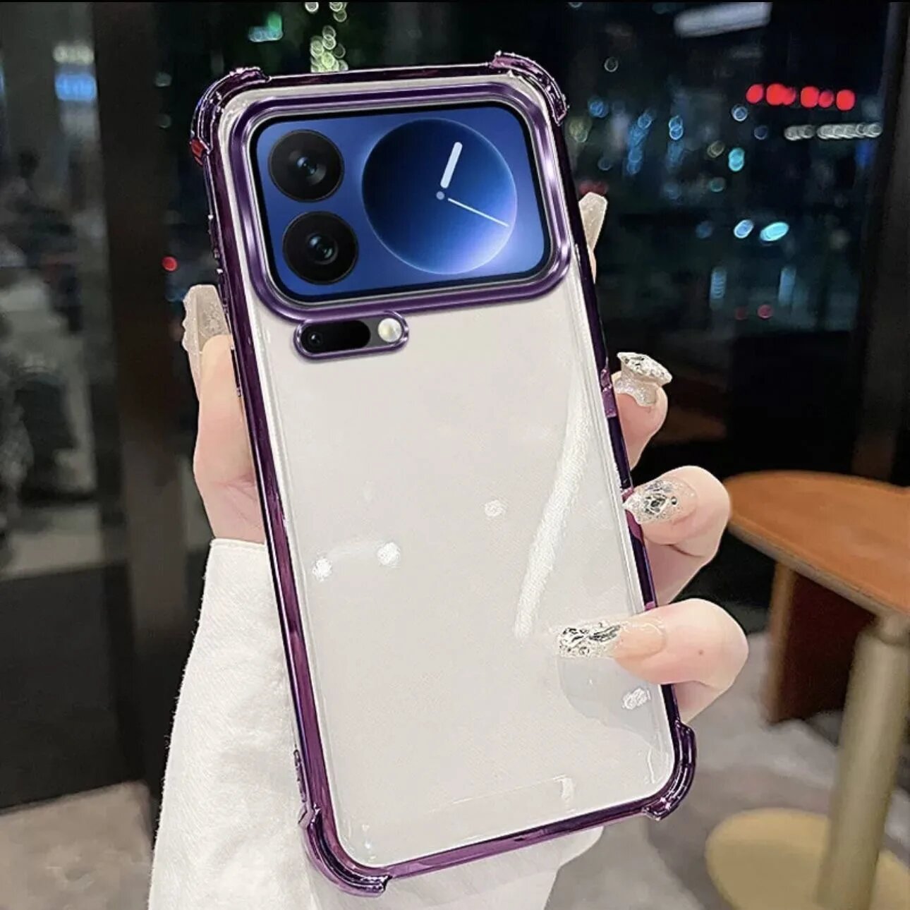 Чехол для Xiaomi 17 Pro, Purple, противоударный