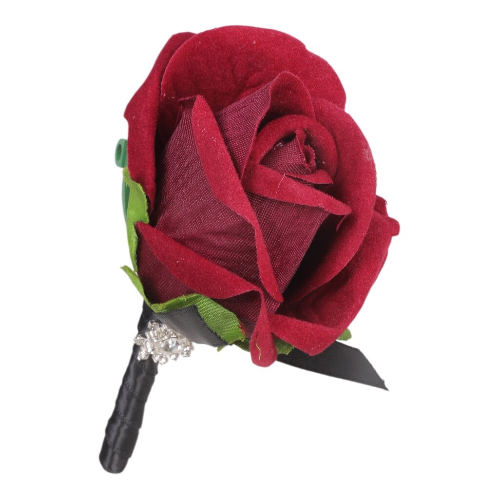 Имитация розового корсажа жениха и невесты в европейском стиле-красный