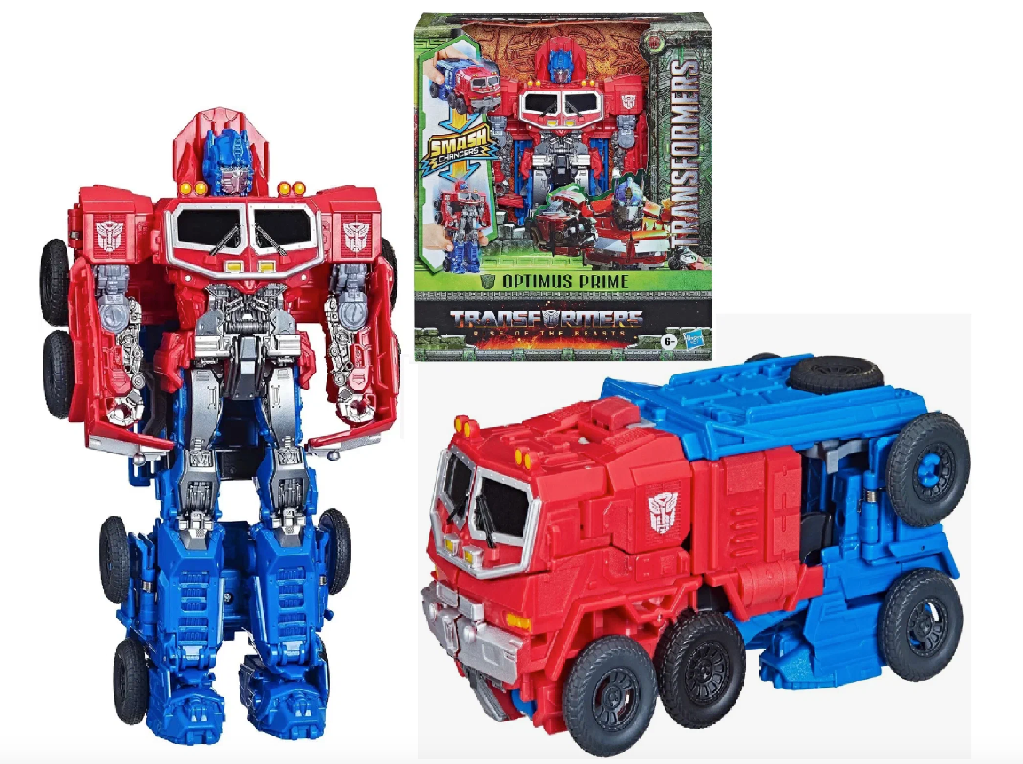 Трансформер Оптимус Прайм 22 см - Transformers Rise of The Beasts Optimus Prime Hasbro F4642