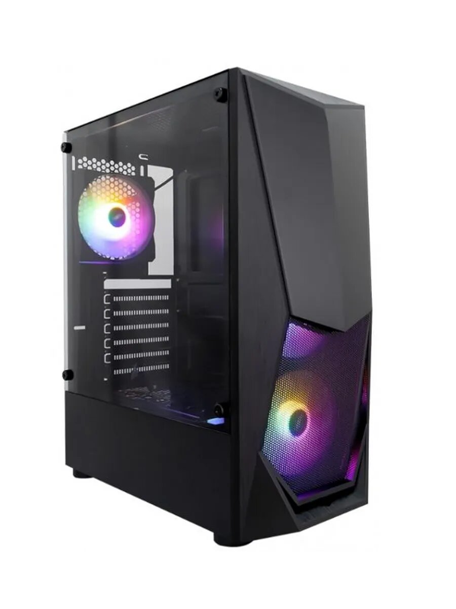 Корпус DK DK-3 DK-3-BK-3G6 черный