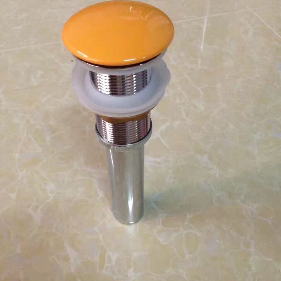 Керамическая крышка, многоцветный пресс, откидной слив, столешница, раковина, умывальник, шкаф для раковины, аксессуары для сливов из нержавеющей стали, предотвращающие засорение