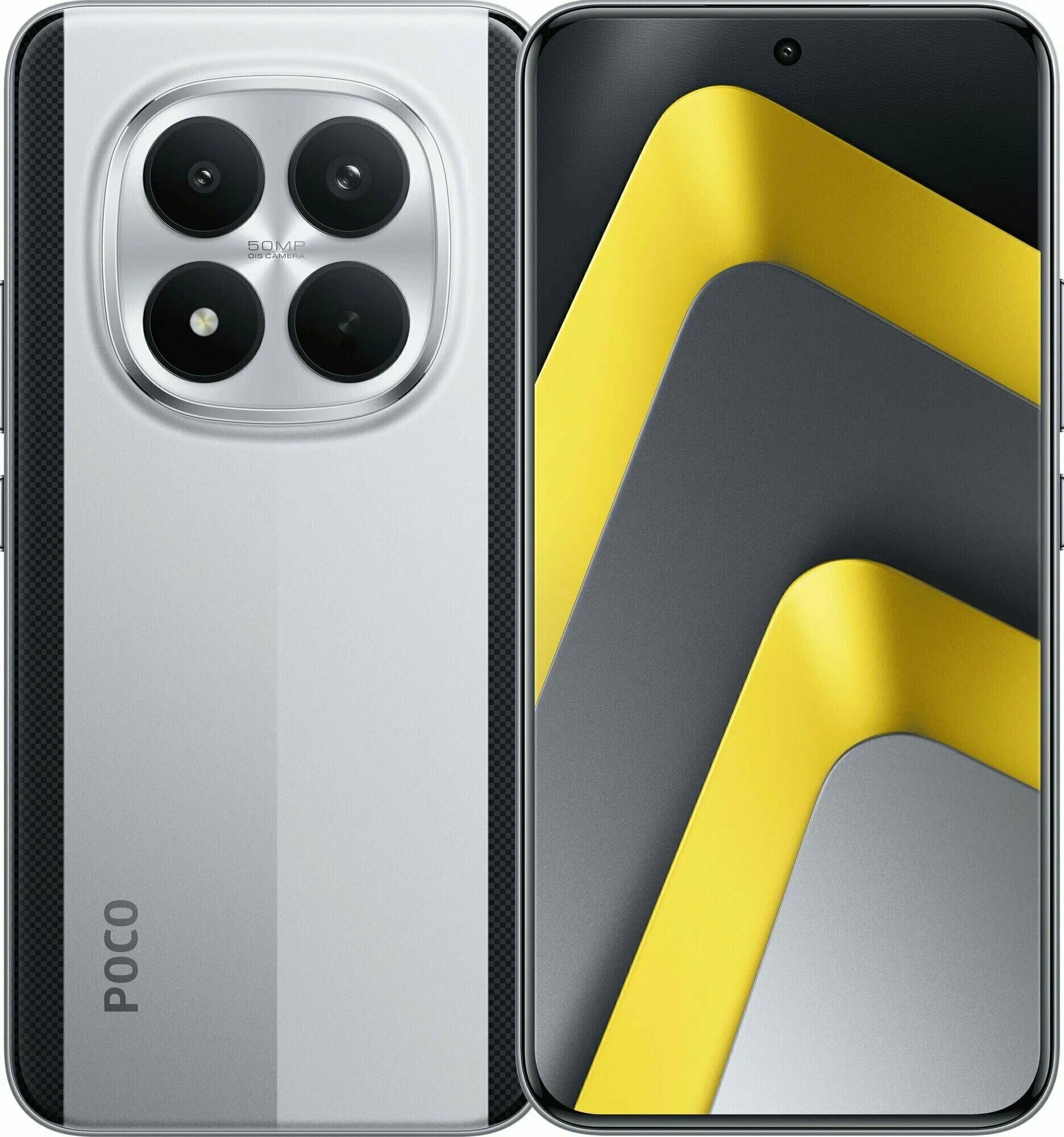 Смартфон Xiaomi Poco M8 Pro 12/512 серый с AMOLED 120 Гц и камерой 50 МП (EAC)