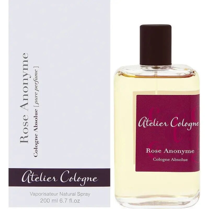 Atelier Cologne Rose Anonyme Cologne Absolue 200 мл, Одеколон унисекс