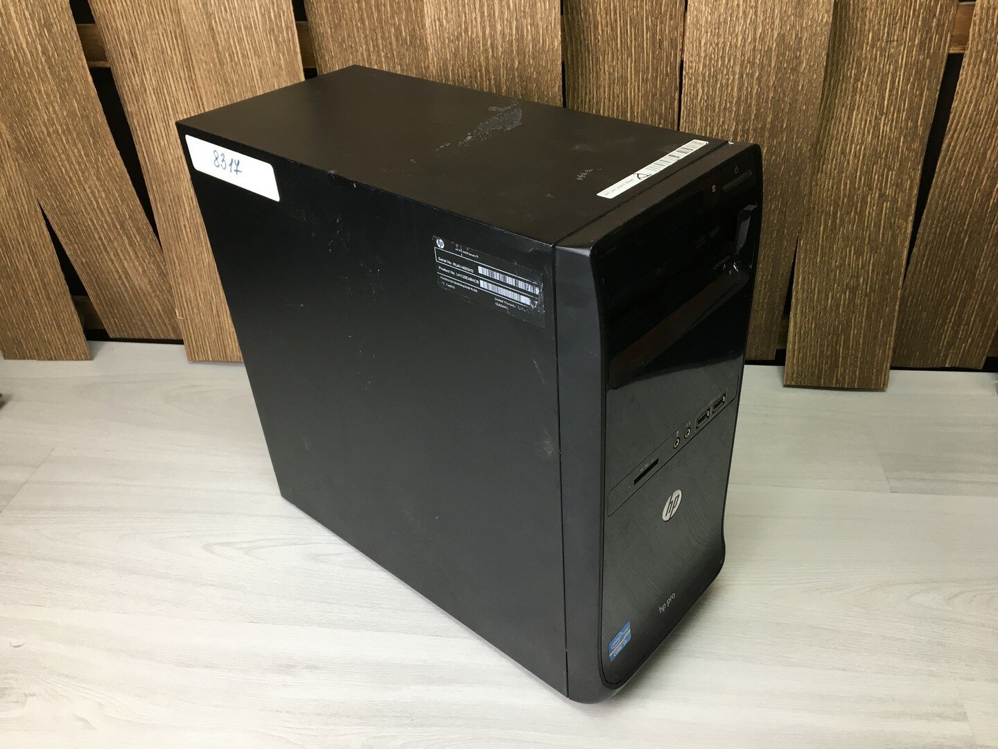 Системный блок HP Pro 3500 Core i3-3240, DDR3 6Гб, SSD 120Гб, DVD-RW, Windows 10 PRO, черный