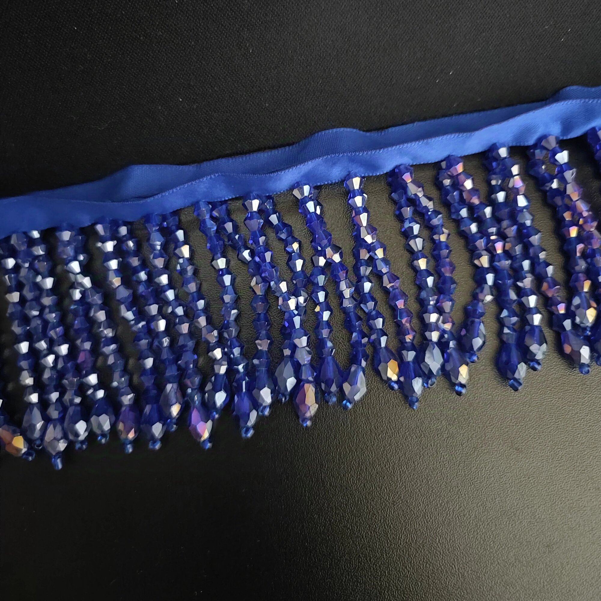 Хрустальная бахрома EEZYCO 2 м Синий, royal blue