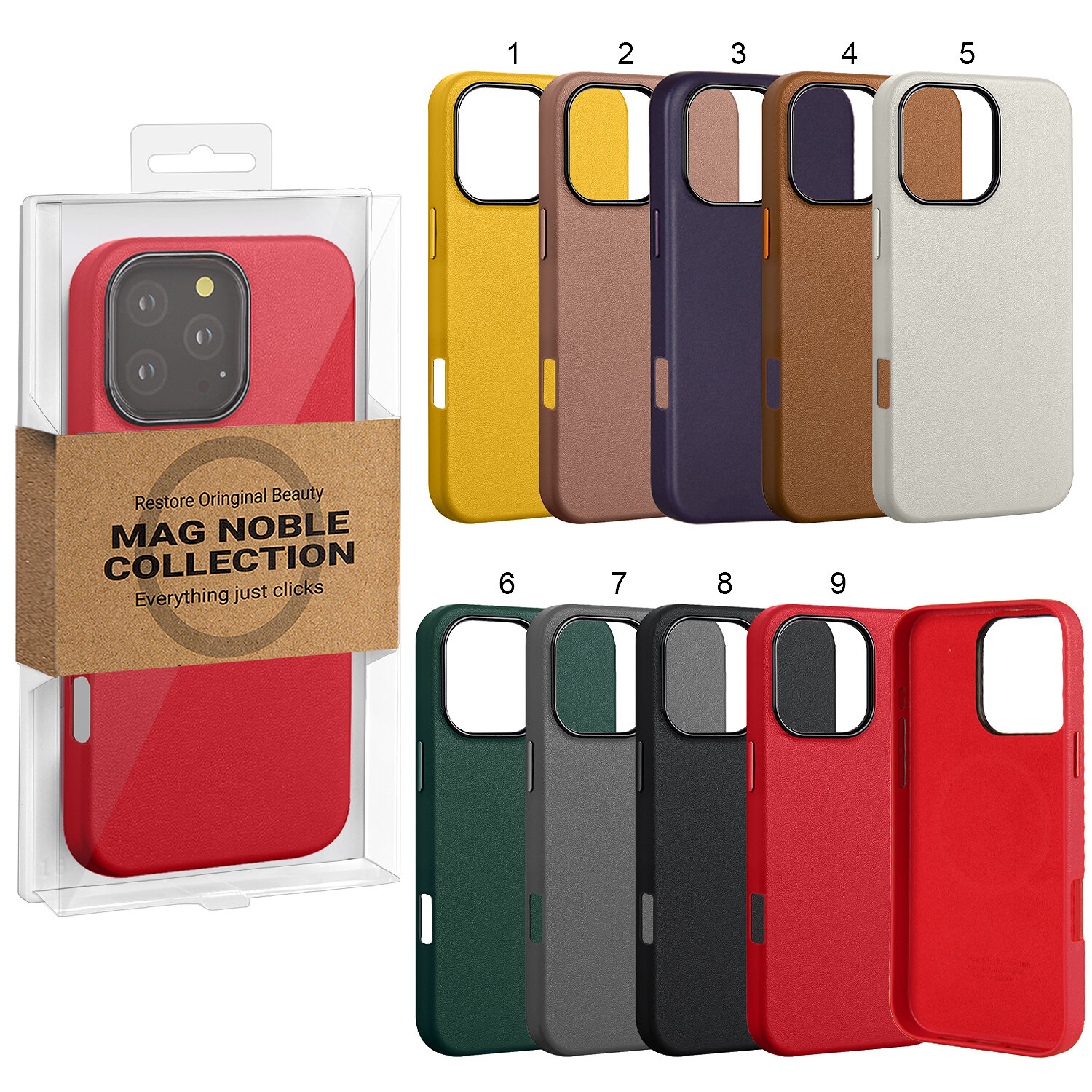Чехол iPhone 16 Pro Max Mag Noble Collection K-DOO