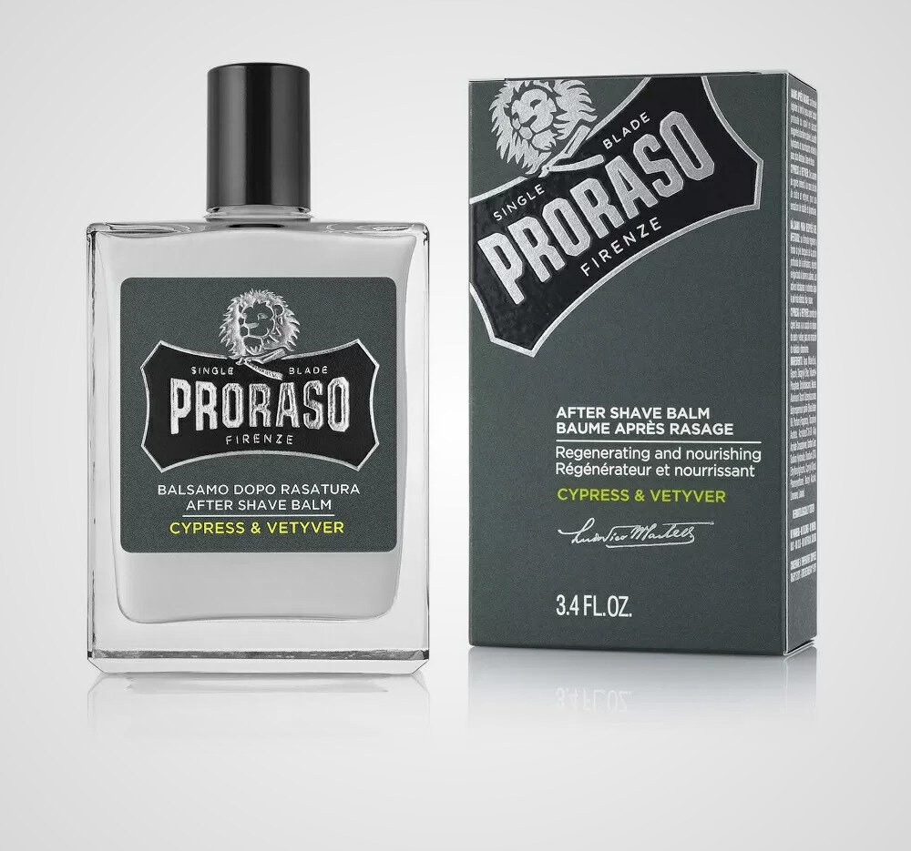 Бальзам после бритья Cypress & Vetyver 100 мл Proraso After Shave Balm Cypress & Vetyver Бальзам 100 мл