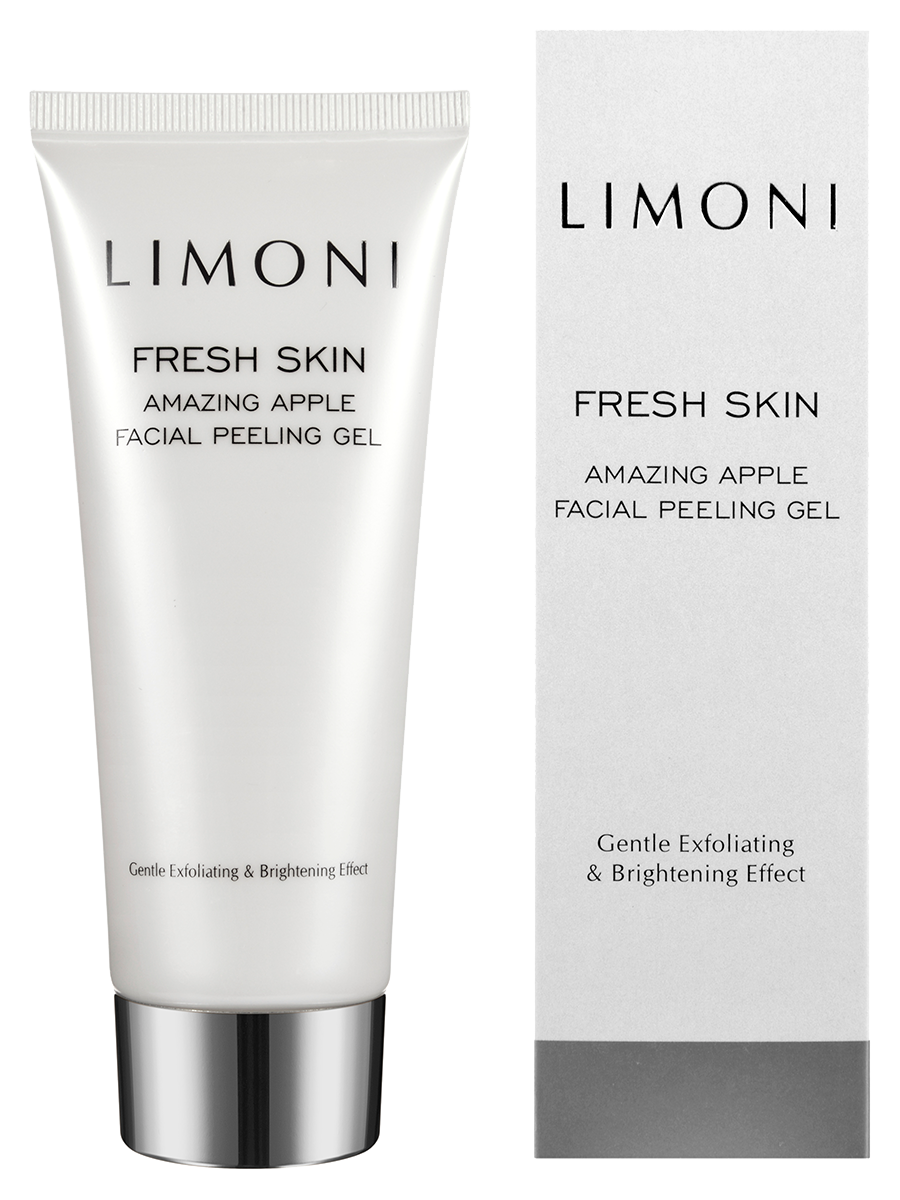 Гель-скатка для лица с фруктовыми кислотами, 100 мл, LIMONI