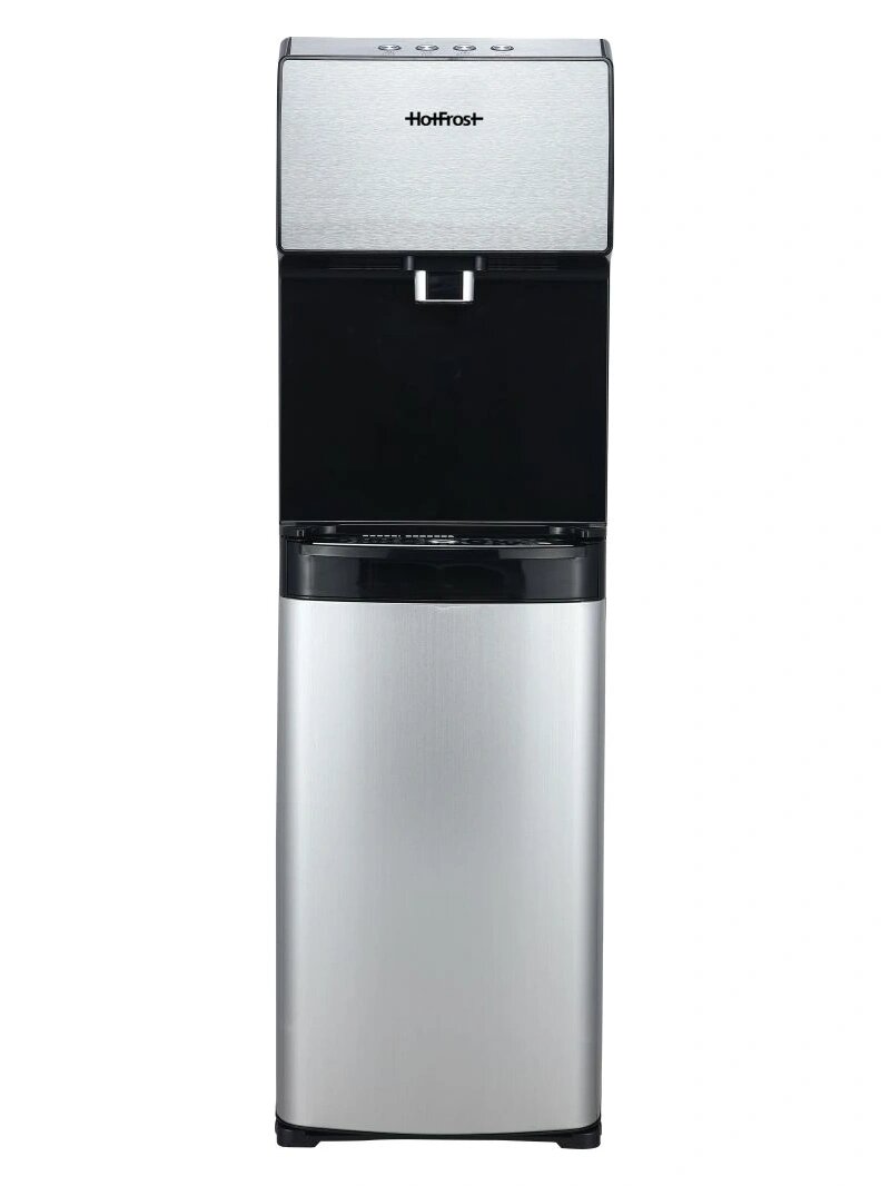 Напольный кулер HotFrost V450ASM серебристый/черный