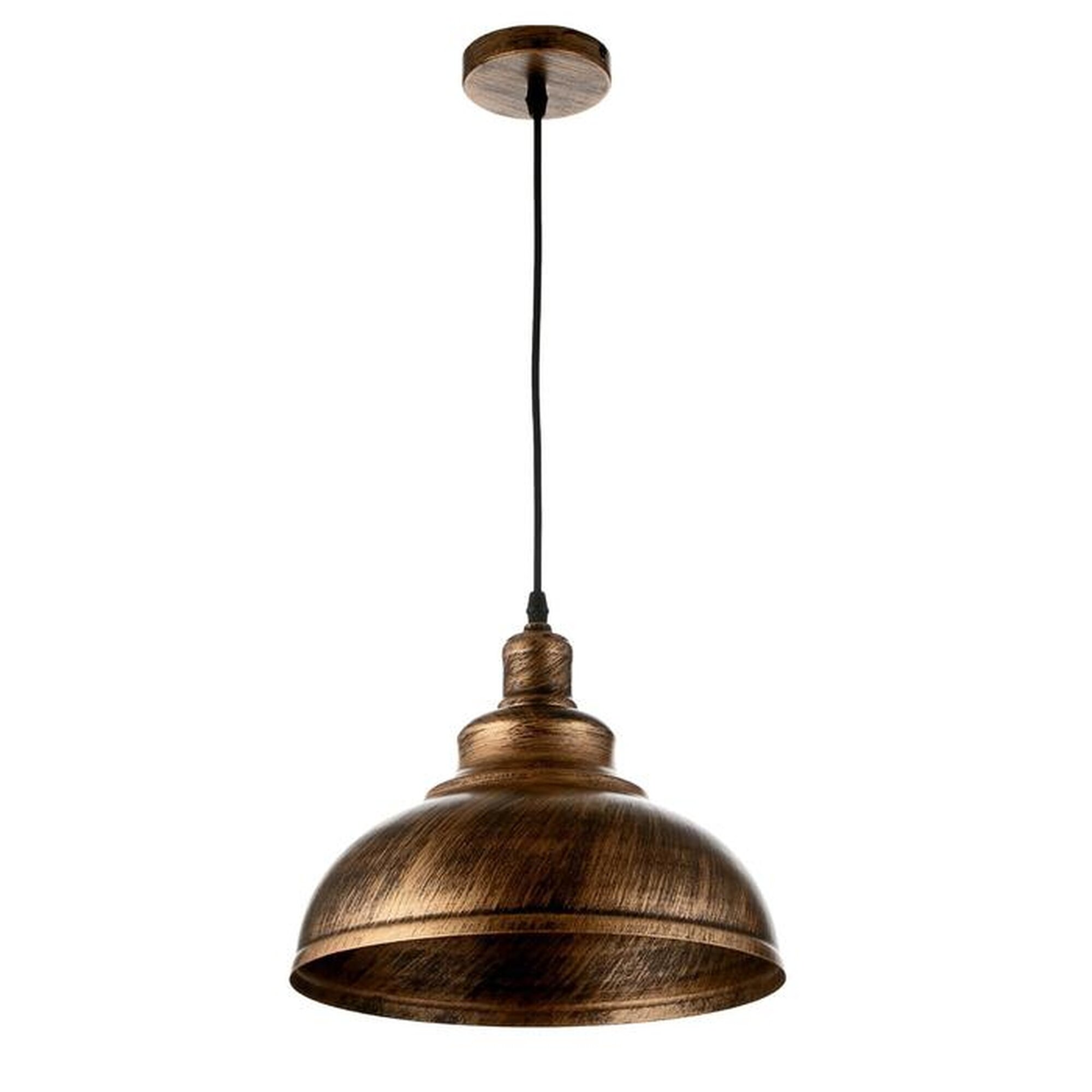 Светильник BayerLux 1250/1BK+GD, E27, 40 Вт, чёрный c золотой патиной, 30х30х24-124 см