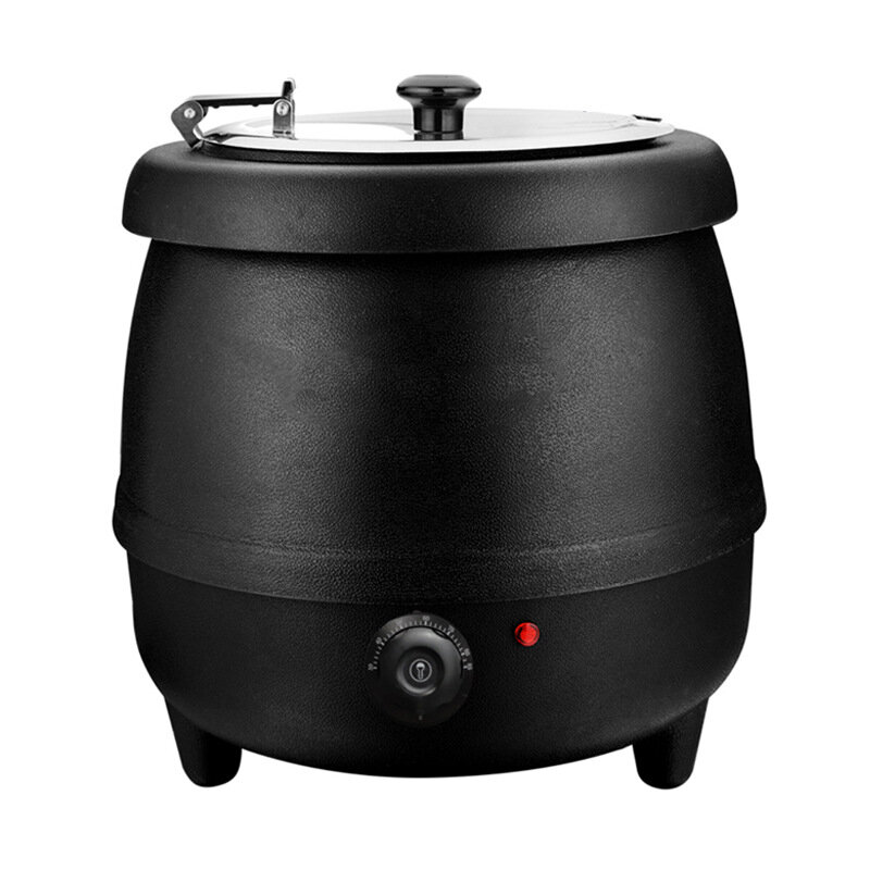 Электронный подогреватель супа 10L для отеля, электрическая кастрюля для супа, электрическая нагревательная плита для супа, электрическая изолированная плита для каши, жемчужная плита