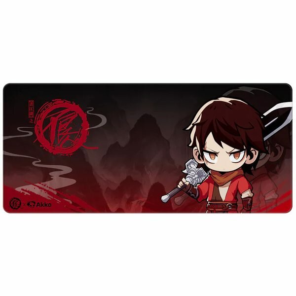 Akko The Degenerate Mouse Pad, черный/красный, коврик для мыши