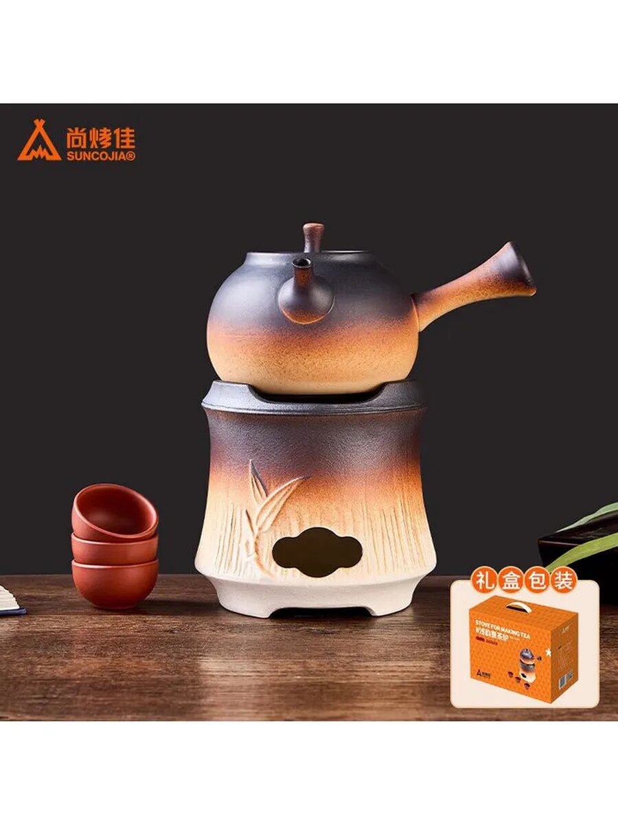 Кореянский гриль SKJ-728 бездымный, керамика, 18.5x9.5x13.5