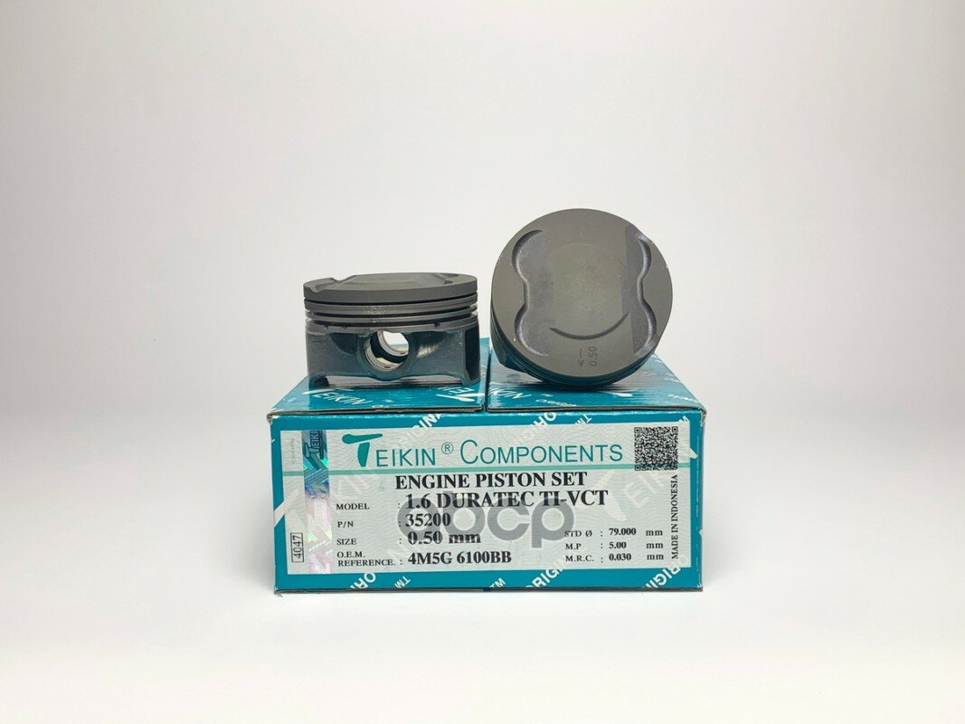 Поршень без колец ford 1.6 duratec ti-vct d79.0+0.5 teikin TEIKIN арт. 35200050
