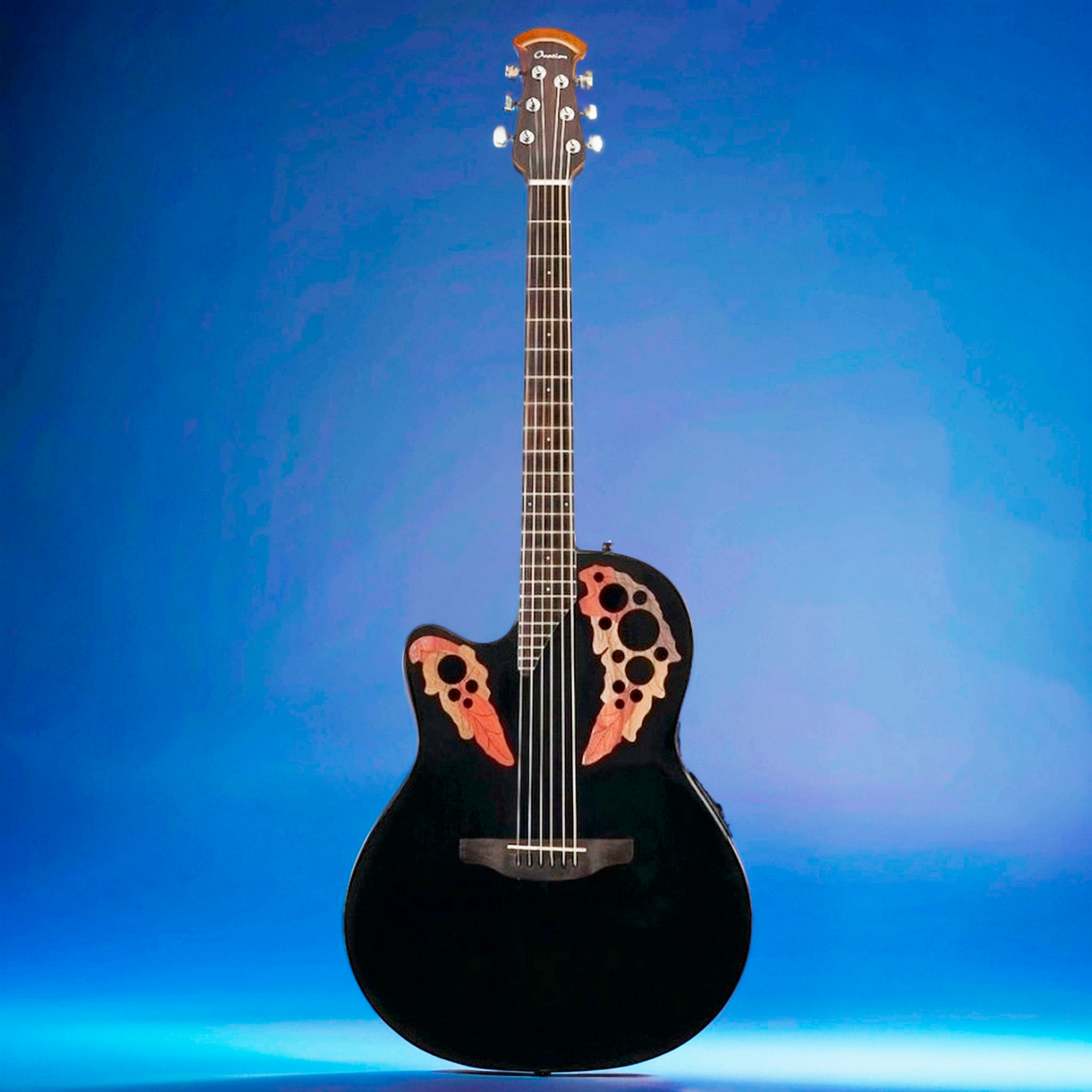 Электроакустическая гитара Ovation CE44L-5 Celebrity Elite Mid Cutaway Black