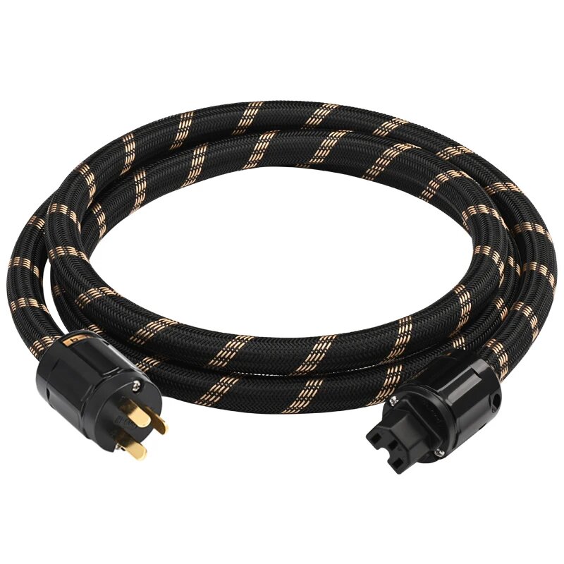 ATAUDIO 6N OFC кабель питания для усилителя AU Plug, 0,75 м