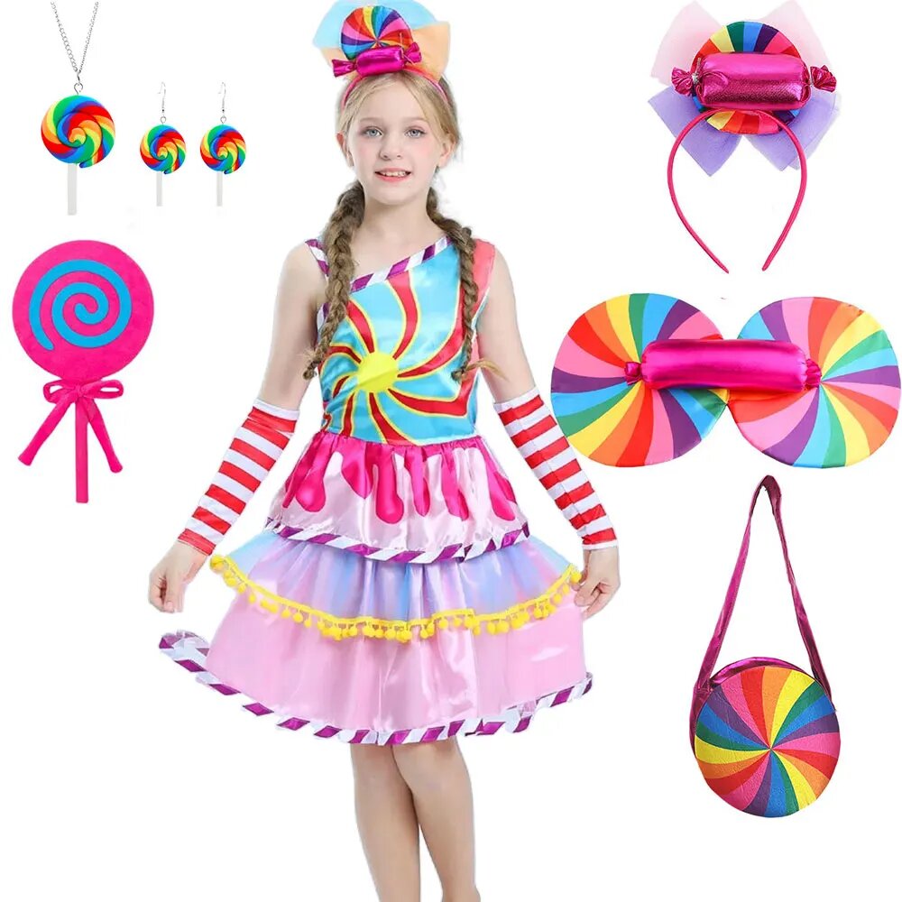 Костюм феи принцессы MESOQ для девочек M(4-5T), dress style E 01