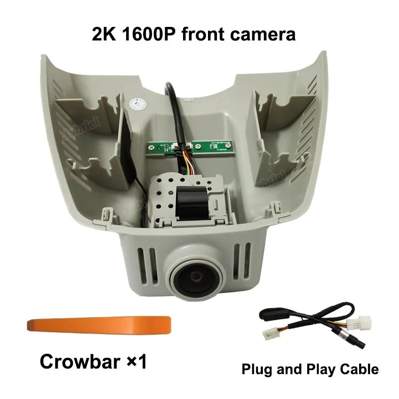 2K Front Cam Gray, Автомобильный видеорегистратор 64GB TF