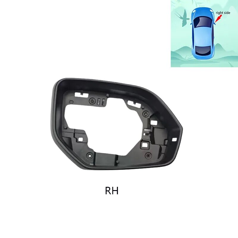 Для VW Teramont 2017 ~ 2024 автоматическое левое и правое с подогревом, Mirror Frame R