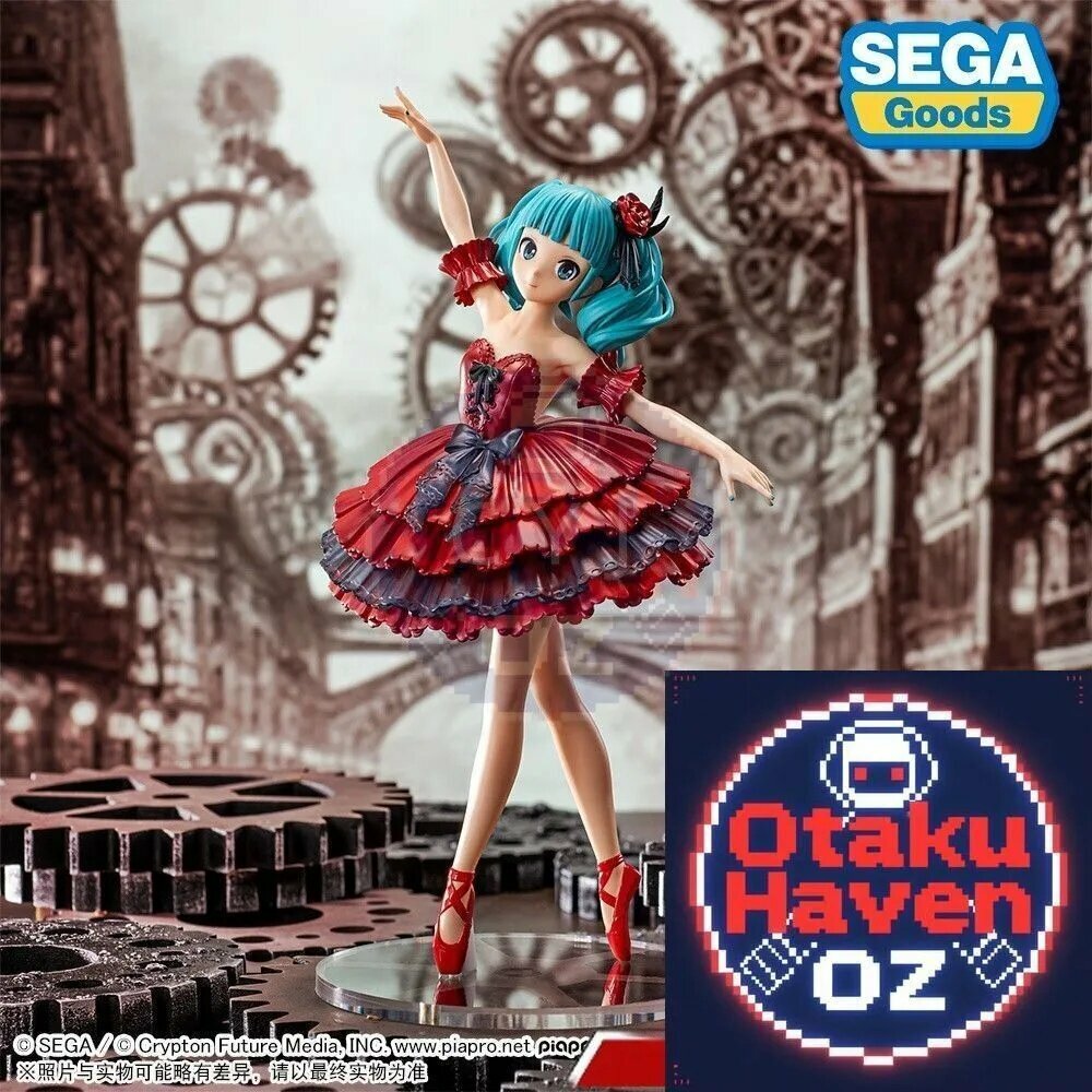 SEGA Аниме фигура/Hatsune Miku project Diva MEGA39s Luminasta MIKU Etoile/ OZ