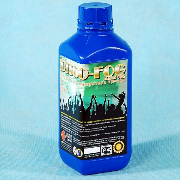 Синтез Аудио DF-Haze-Oil-1 Disco Fog Haze Oil Жидкость для генераторов тумана, масляная основа, 1л