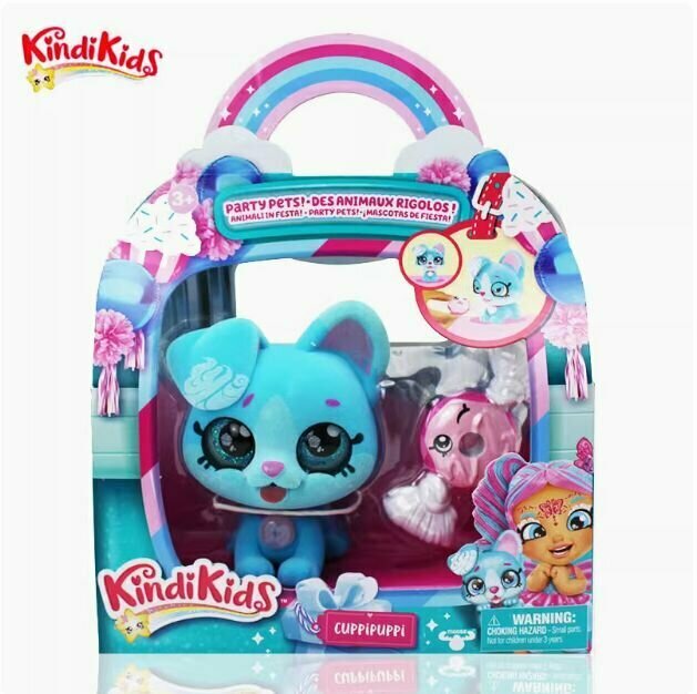 Kindi Kids Party Pets / Электронная Интерактивная Кукла / Игрушки Для Домашних Животных Подходят Для Детей Старше 3 Лет