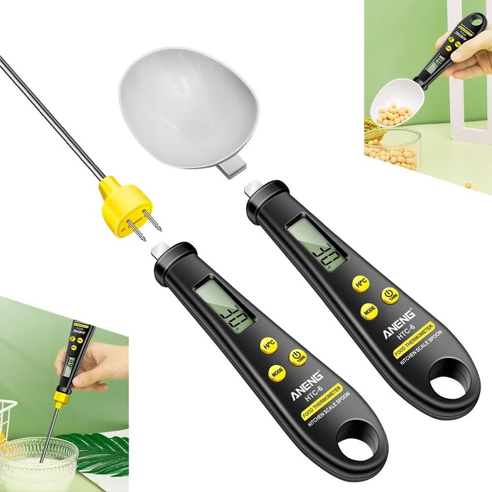 Электронные кухонные весы Электронные весы-ложка, черный