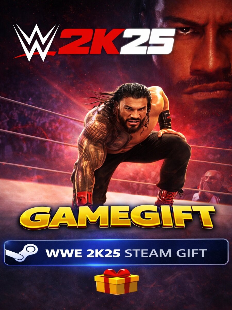 Игра WWE 2K25 для STEAM ПК (PC) | Страна активации - Япония | Подарком на Ваш аккаунт | Автовыдача