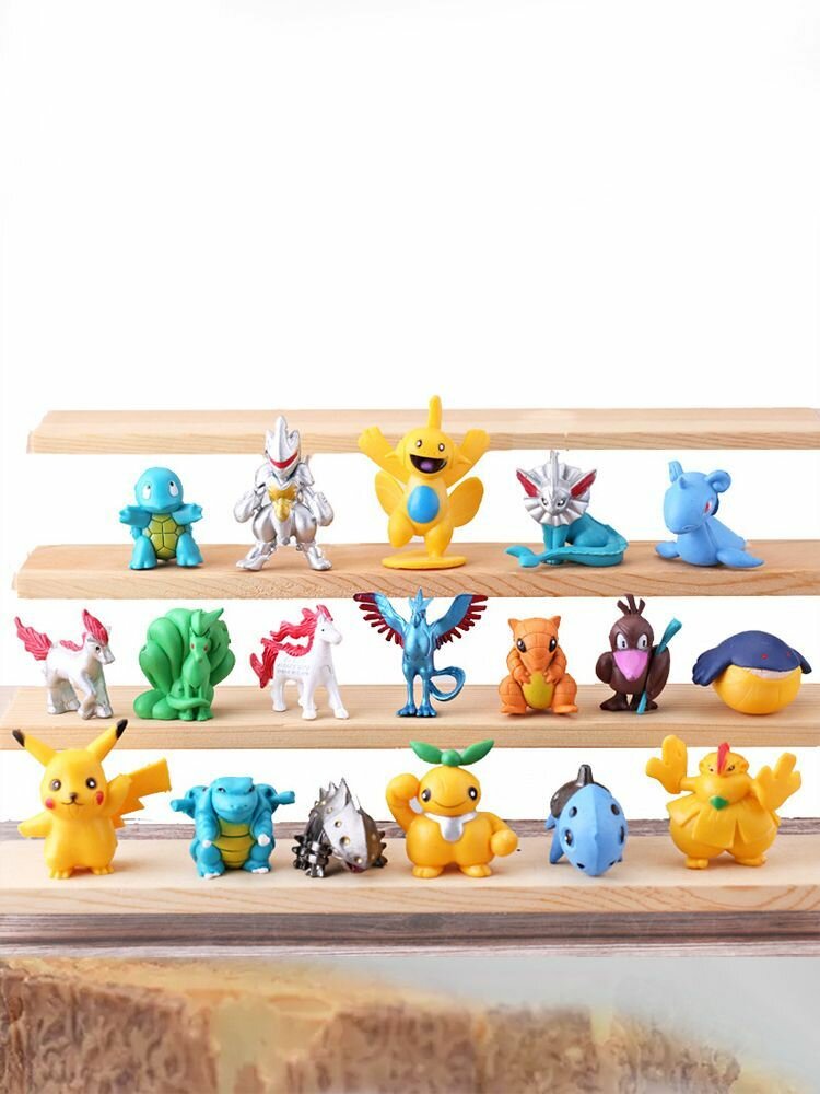 18 кусочков кукольного эльфа покемона для украшения торта pokemon