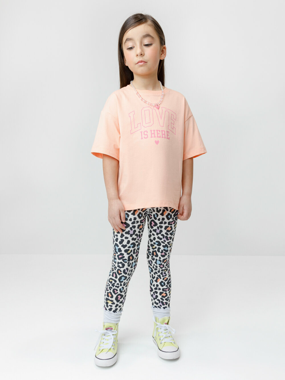 Легинсы лосины для девочки, хлопок