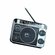 Магнитола MK-511BT портативная, Bluetooth, черная, с телескопической антенной