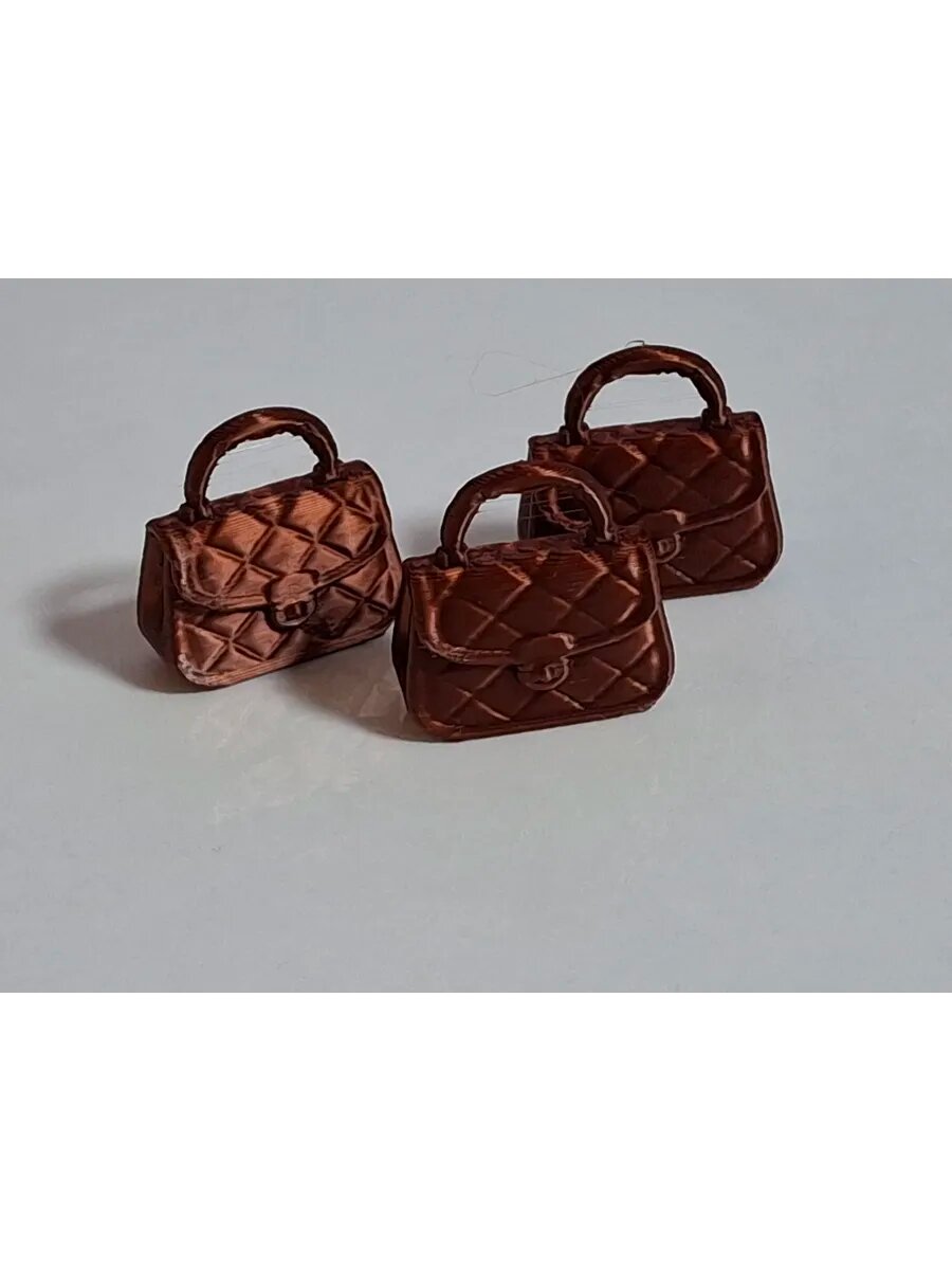 Набор миниатюр "Сумочка" - 3 шт, для ватной игрушки