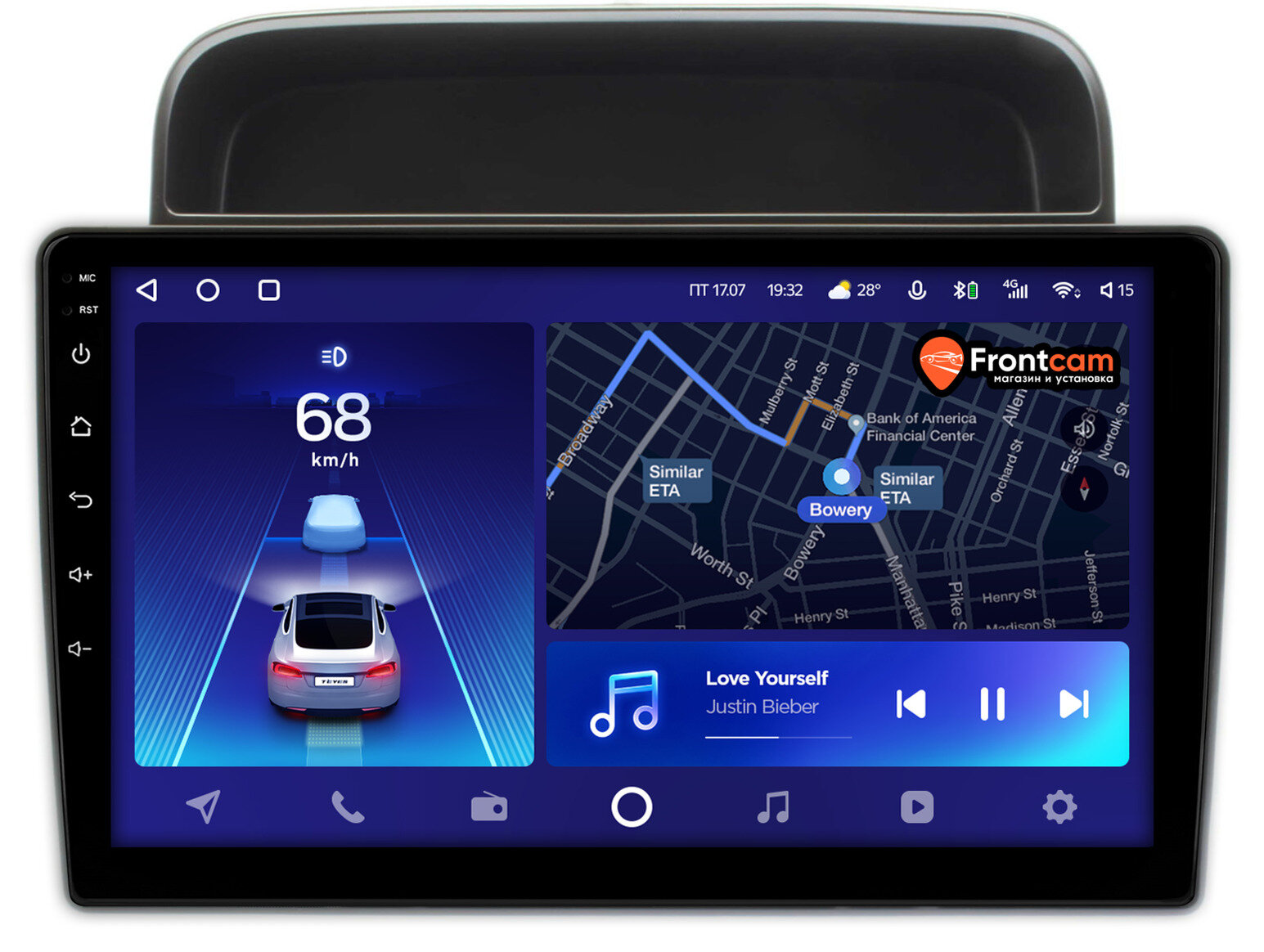 Штатная магнитола Lexus LX 470 1998-2002 (авто с монитором, руль справа) Teyes CC2 PLUS 4/64 10" RM-10-1189 Android 10 (4G-SIM, DSP, QLed)