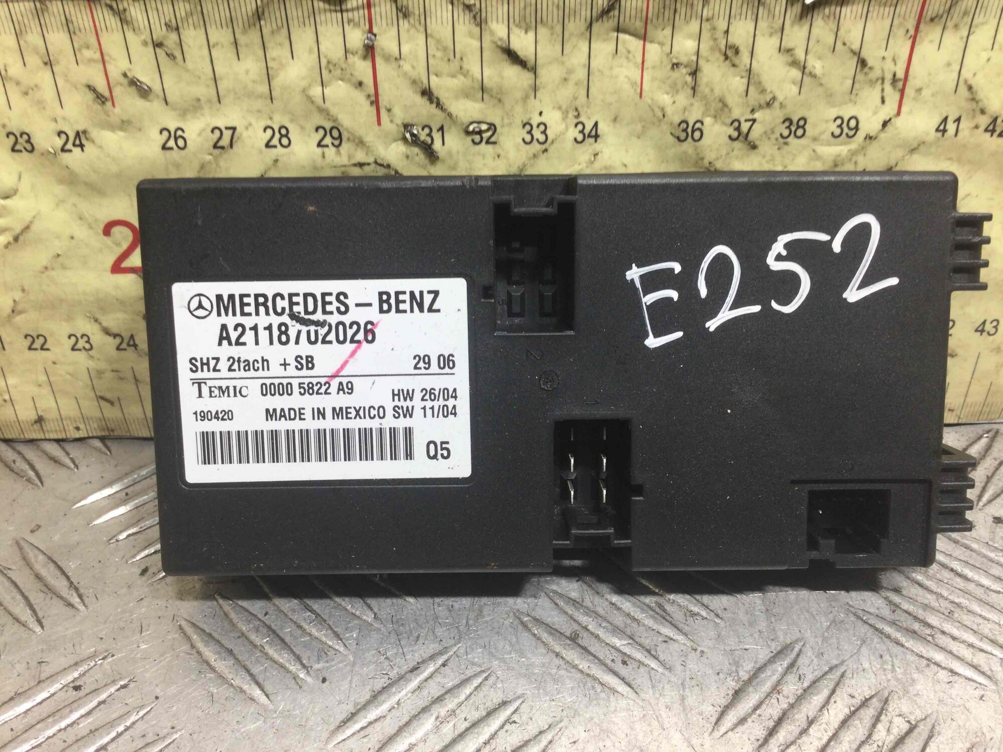 Б/У Блок управления подогревом сидения Mercedes GL GL (X164) 2006 - 2012 2006 г.