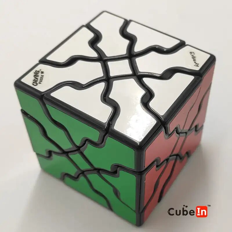 Кубик рубика Curvy Dino CV Black