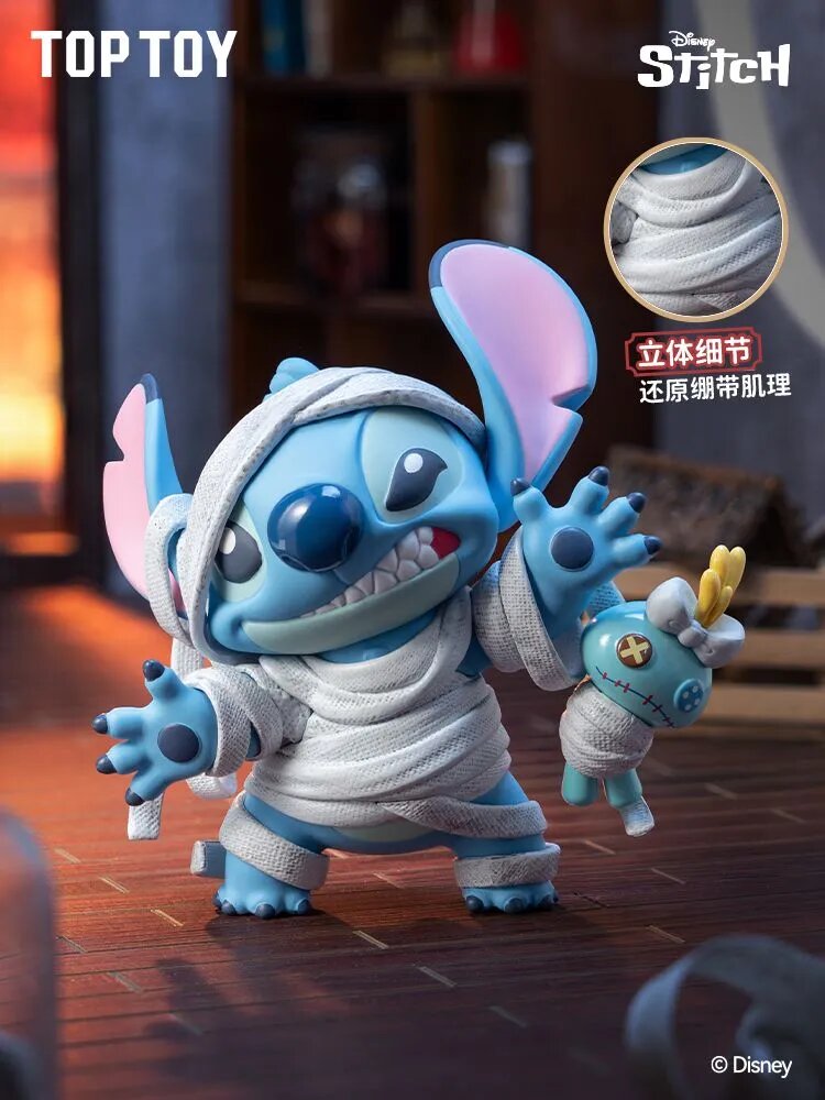 TOPTOY Stitch Funny Diary 2.0 Фигурка-слепая коробка Disney Stitch Мумия ABS