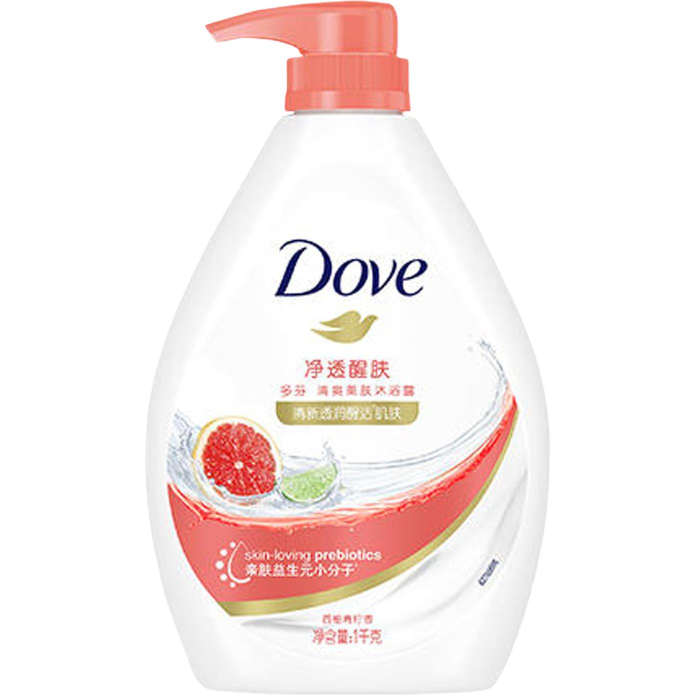 Гель для душа унисекс Dove Потапури, увлажняющий, питающий, глубокоочищающий, 1 кг