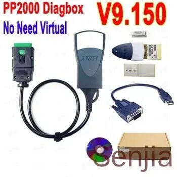Стенд диагностический для автосервиса PP2000 LEXIA3 DIAGBOX для Citroen для Peugeot V9.15